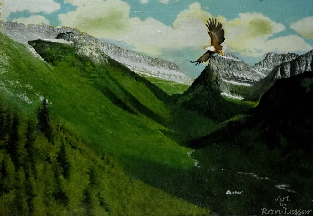 Art by Ron Lesser - Landscape